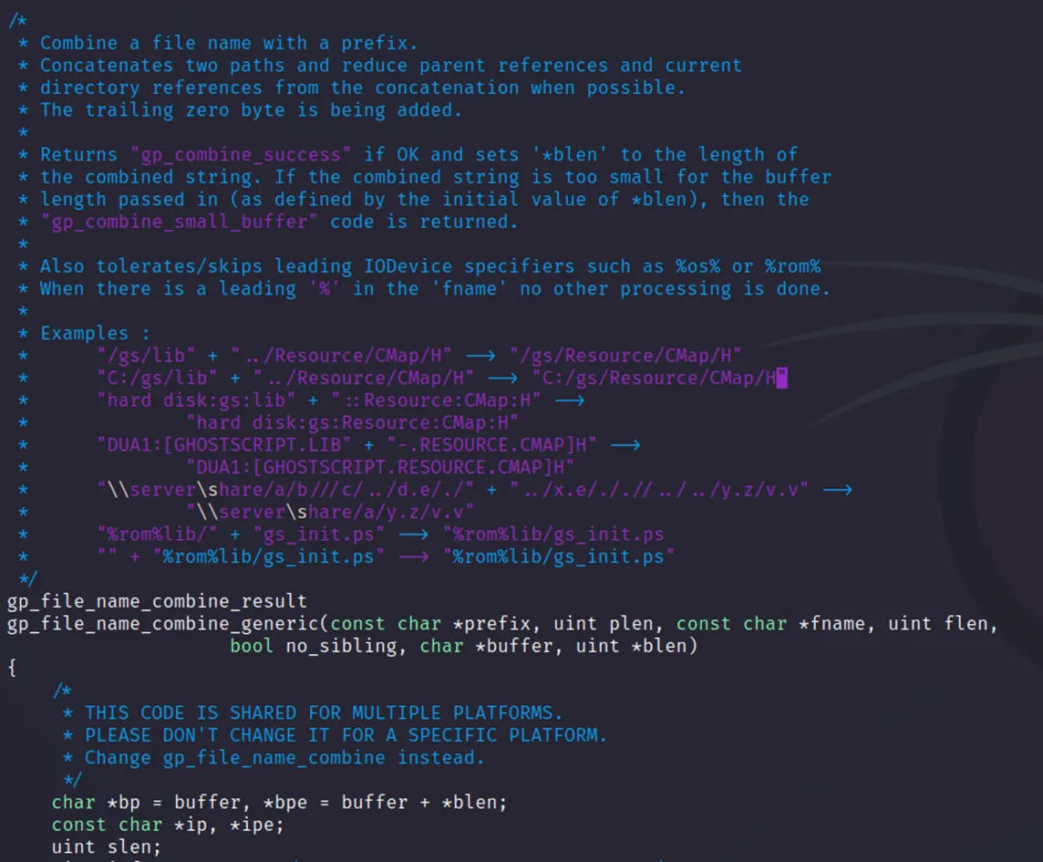 Ghostscript Remote Code Execution Vulnerability Kroll